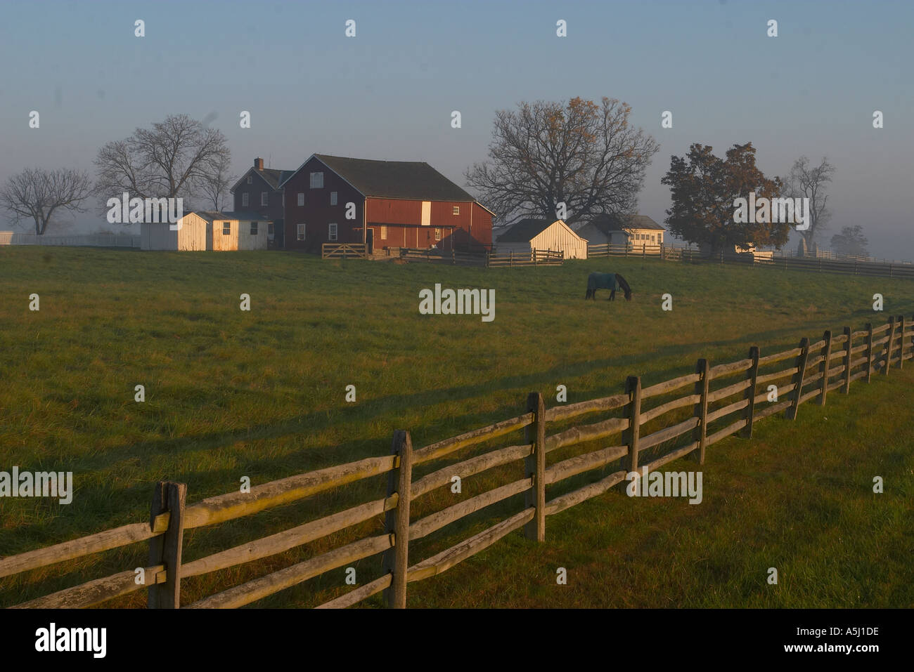 Gettysburg farmhouse hi-res stock photography and images - Alamy