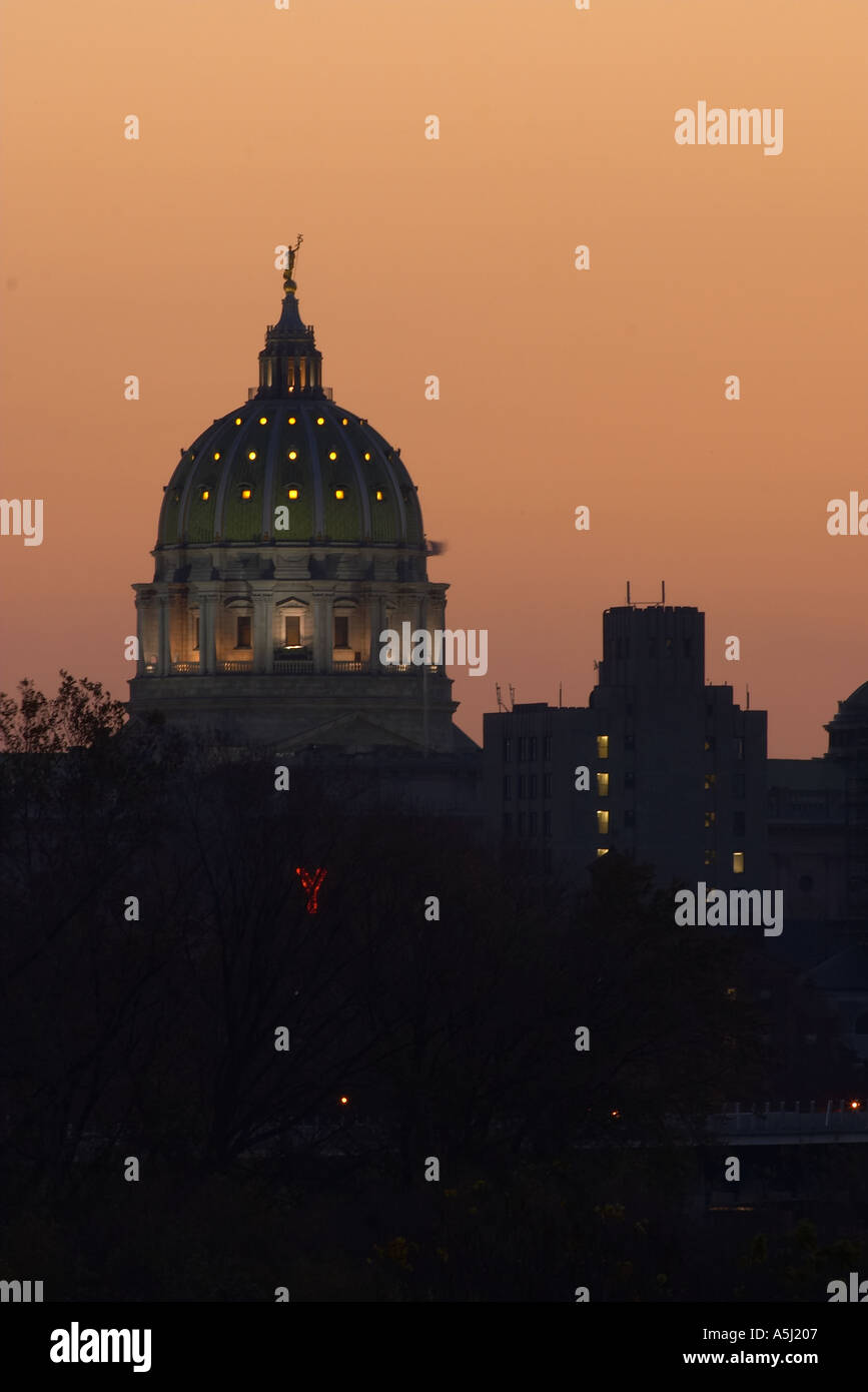 Pennsylvania Capitol building Stock Photo - Alamy