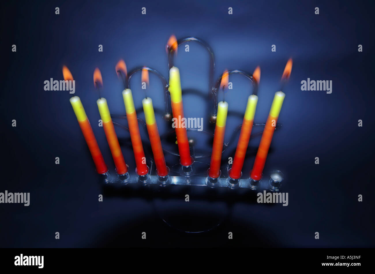 A Chanukia the main symbol of Chanukah The Jewish festival of light ...