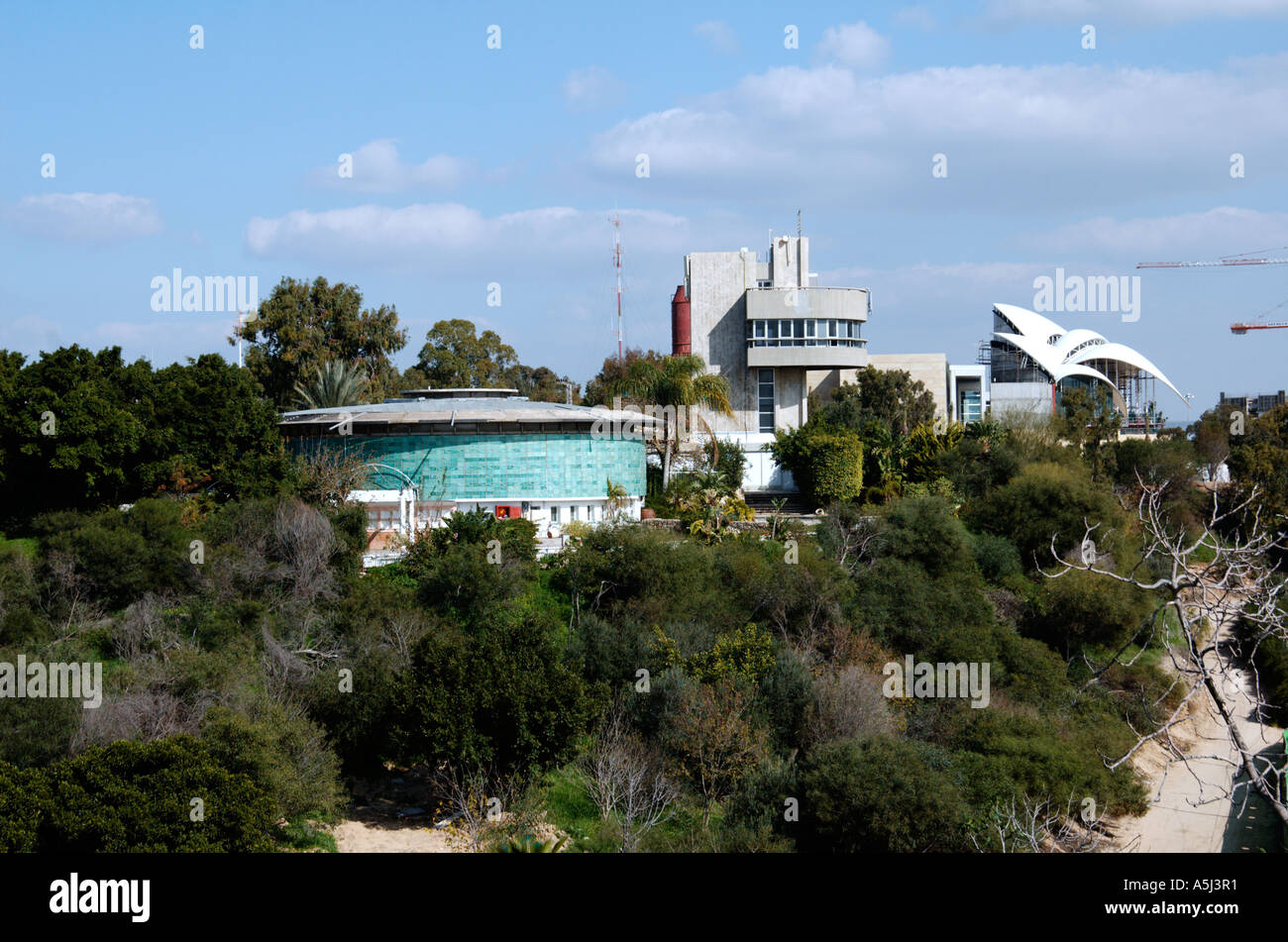 The observatory at the Eretz Israel Museum AKA Haartz Museum Tel Aviv ...