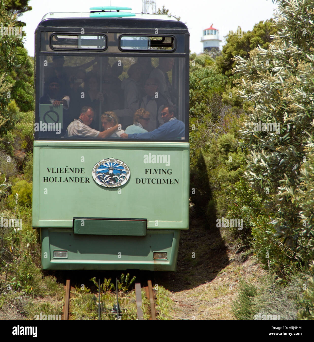 Funicular railway Cape Point. South Africa RSA Stock Photo - Alamy