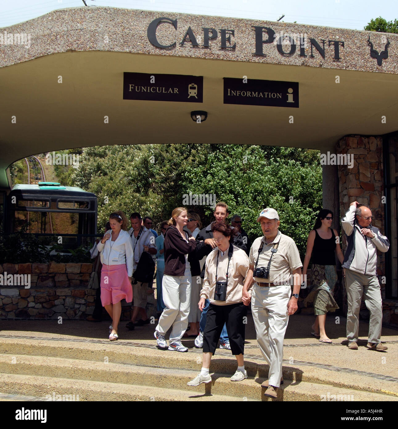 Cape Point. Table Mountain National Park South Africa RSA tourists ...