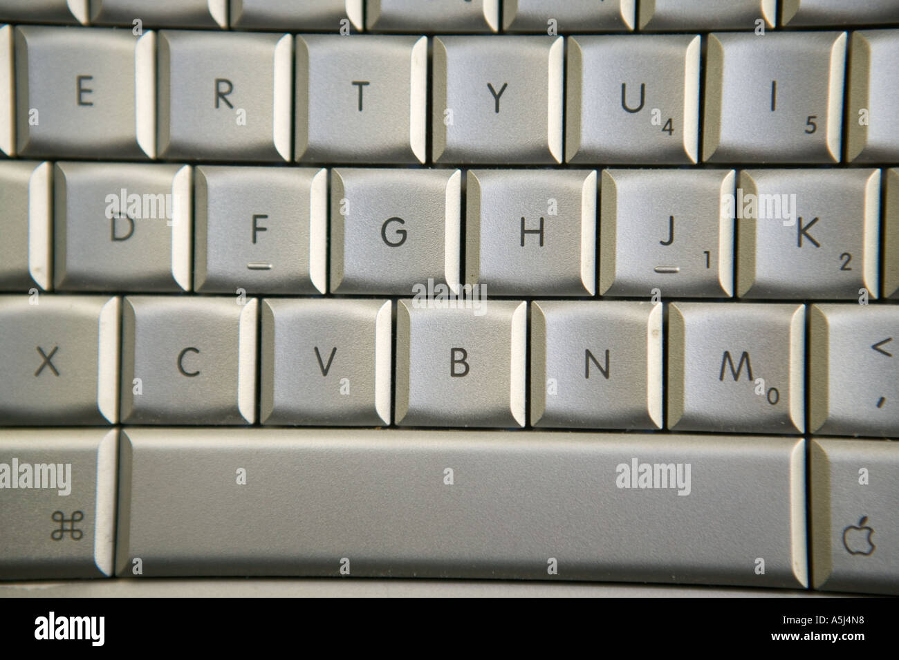 Laptop keyboard apple qwerty hi-res stock photography and images - Alamy