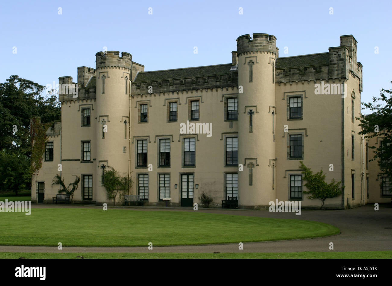Scotland House of the Binns Stock Photo - Alamy