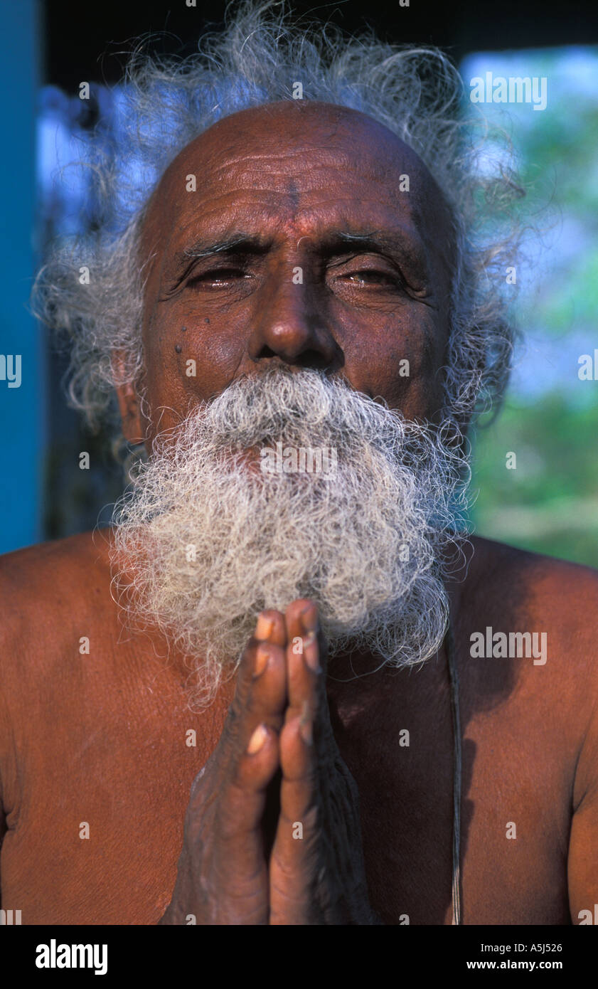 Hindu man Andaman Islands India Stock Photo - Alamy