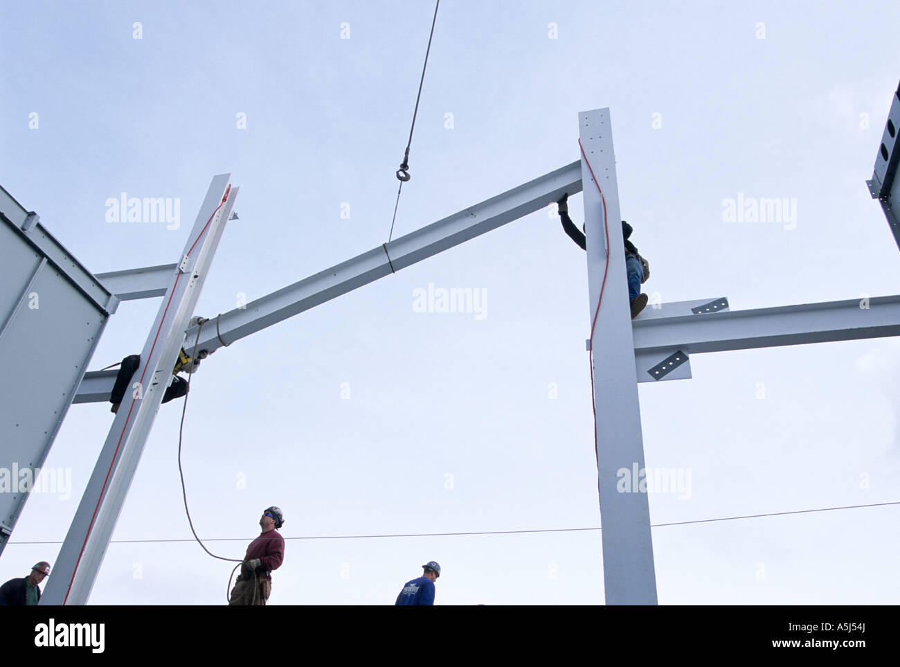 Construction workers steel hi-res stock photography and images - Alamy