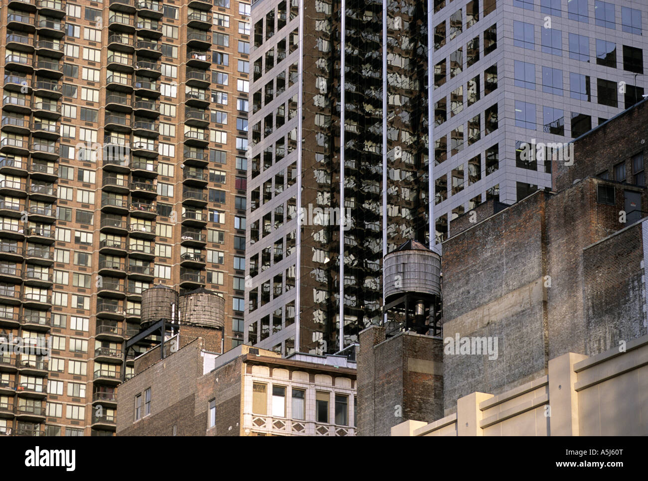 Back of new Random House building (above tower at right) at 1745 ...
