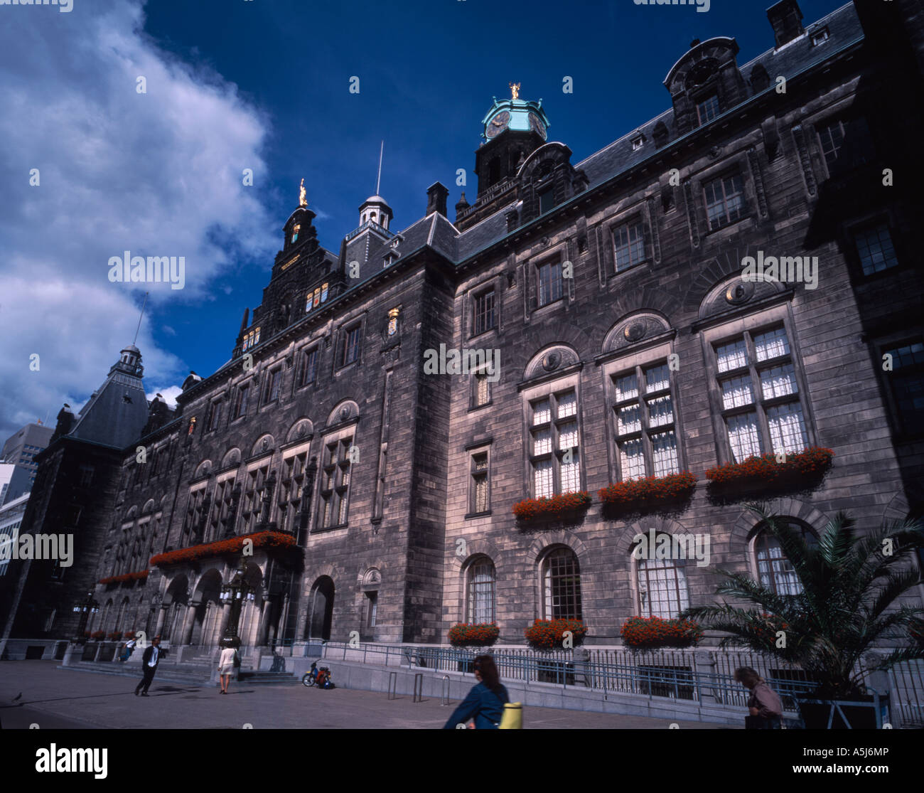 Town hall (Stadhuis) building Rotterdam Holland Stock Photo - Alamy