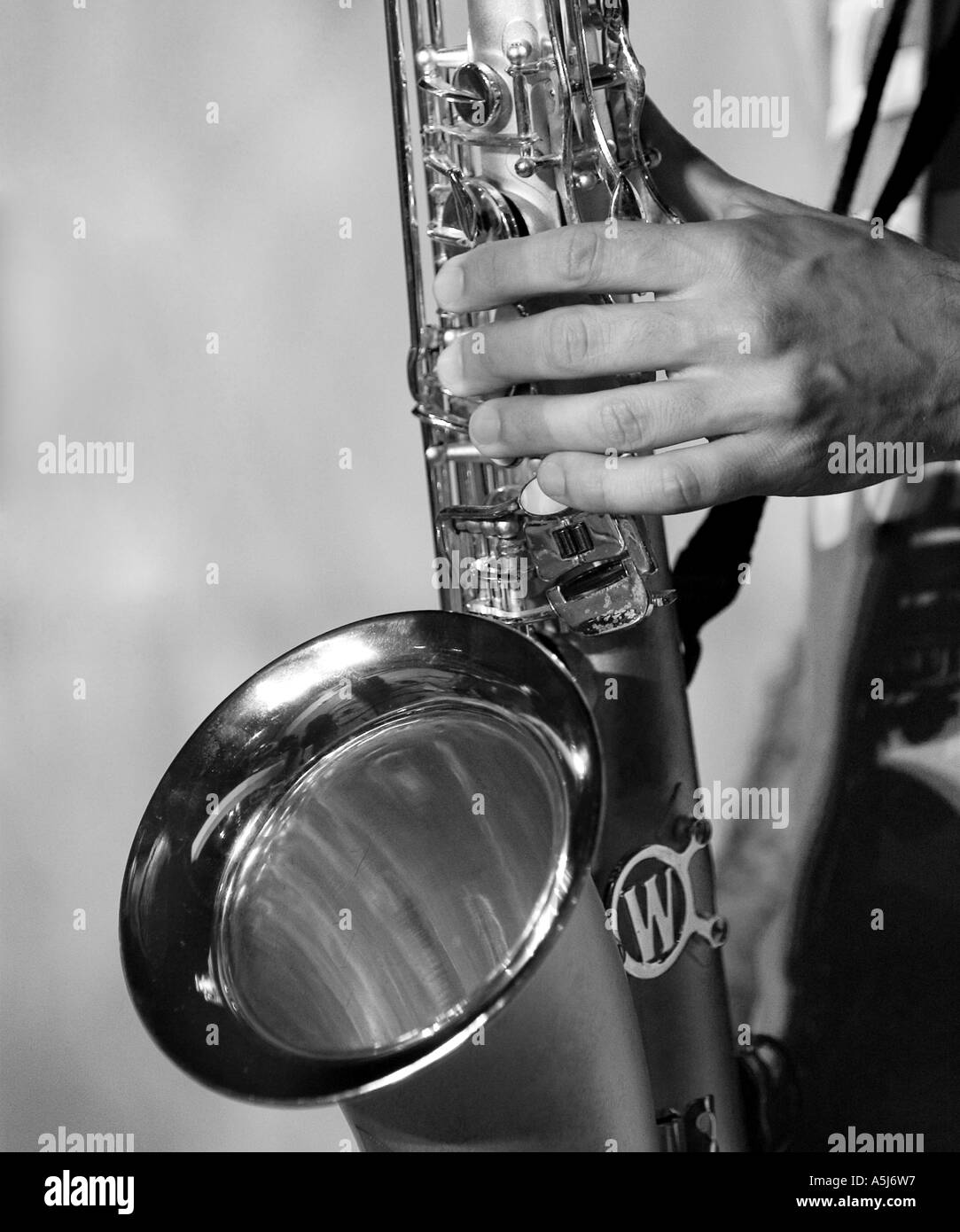 Reed instrument Black and White Stock Photos & Images - Alamy