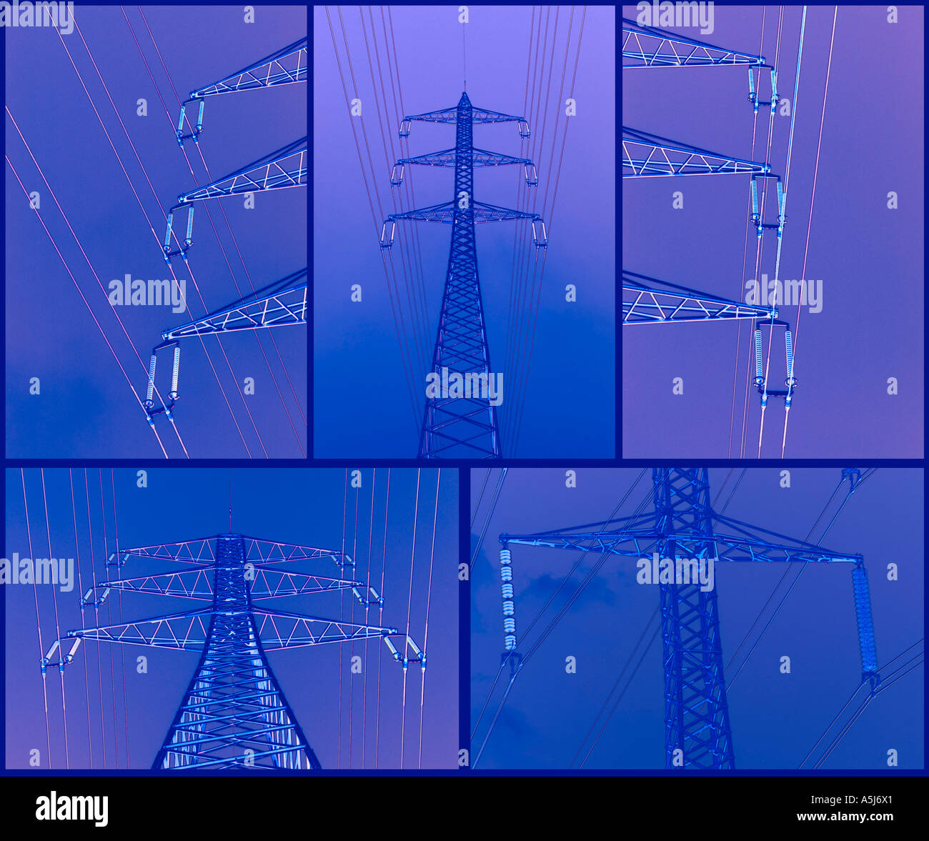 High voltage cable composite hi-res stock photography and images - Alamy