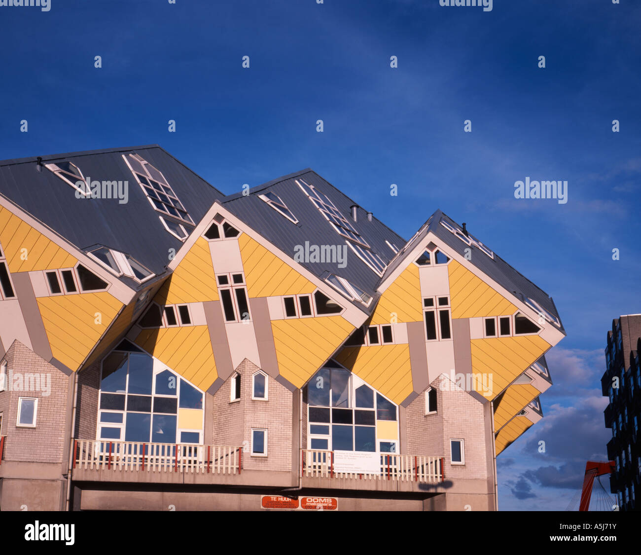 Cube Houses Rotterdam Holland Stock Photo - Alamy