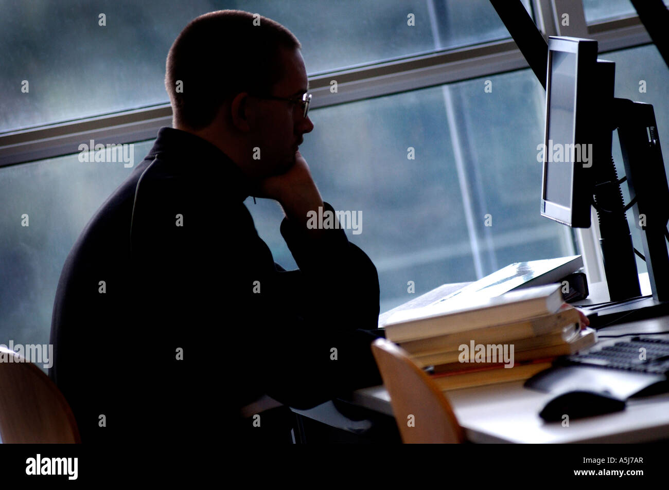 British college university computers London UK Stock Photo - Alamy