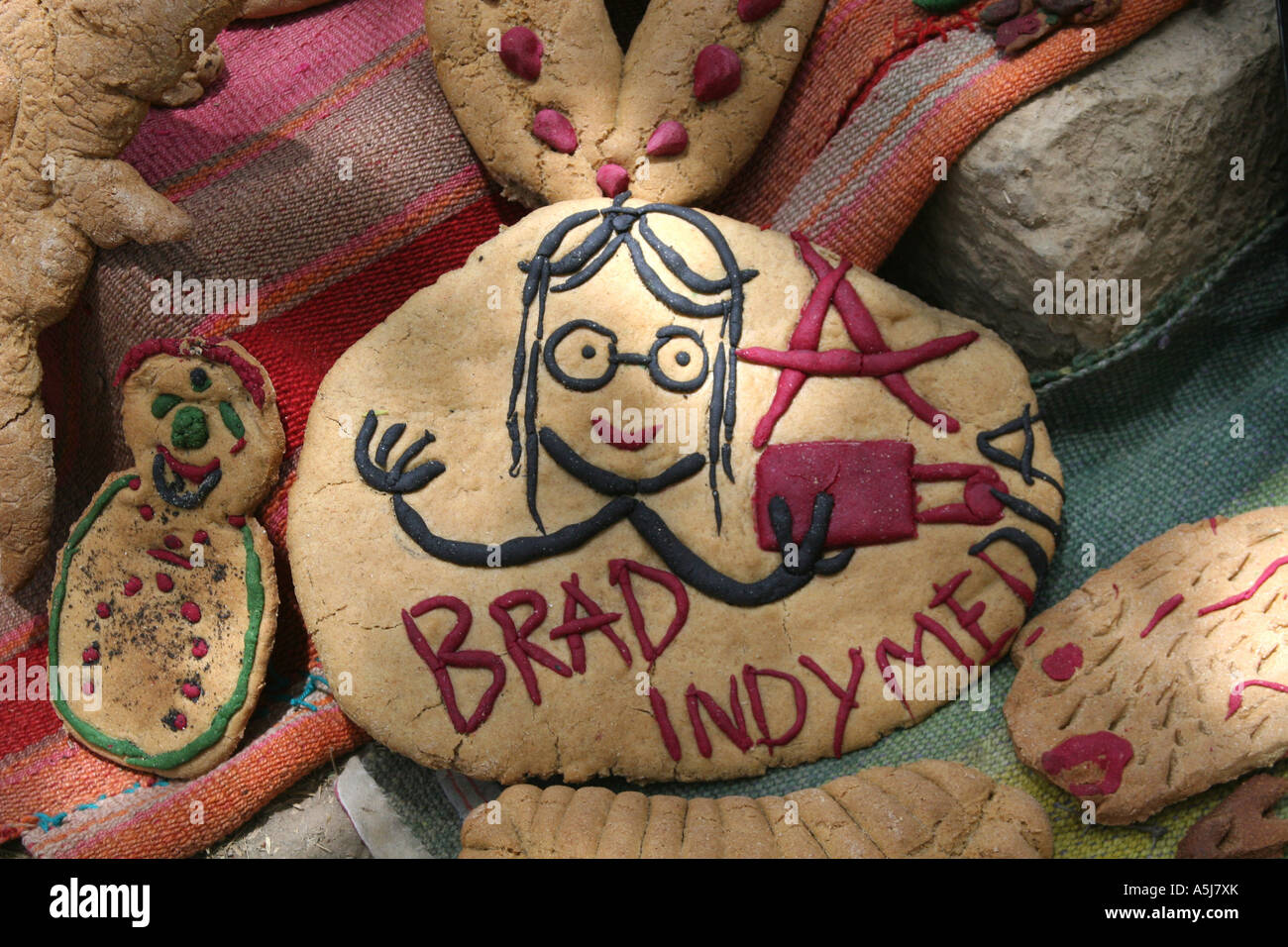 Bread figurines representing dead family members specialy made for All ...