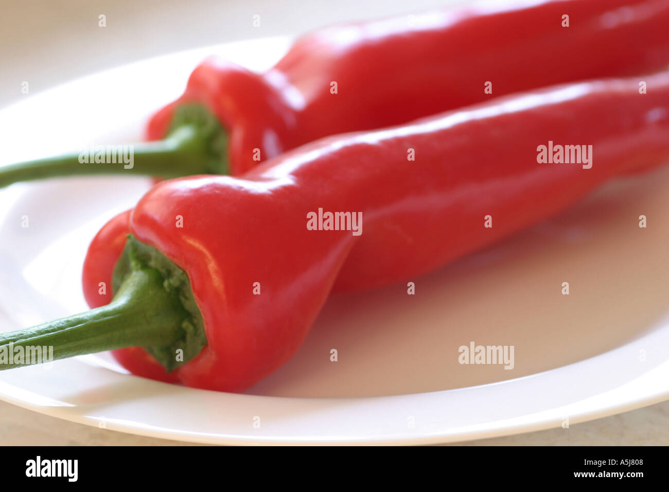 sweet red pepper Stock Photo - Alamy