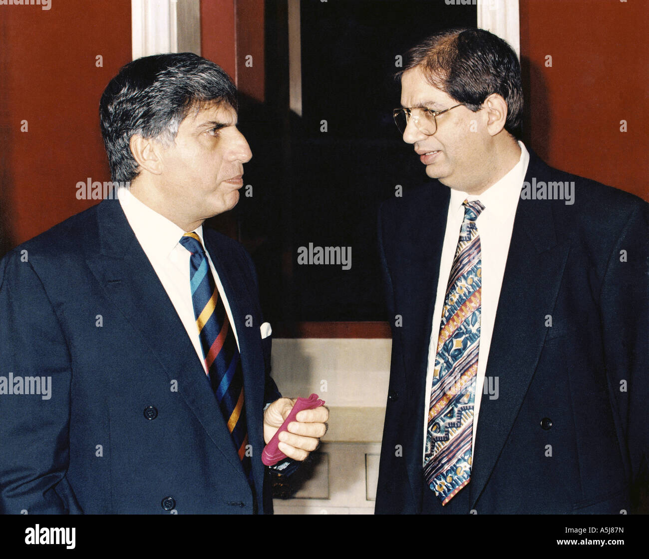 Ratan tata portrait hi-res stock photography and images - Alamy