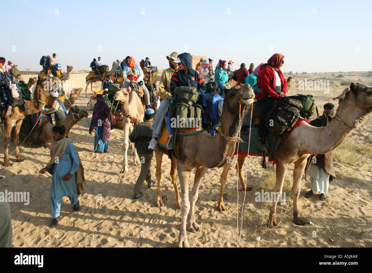 Thar desert safari Jaisalmer Rajasthan India Stock Photo - Alamy