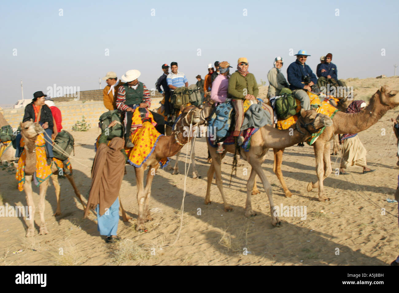 Thar desert safari Jaisalmer Rajasthan India Stock Photo - Alamy