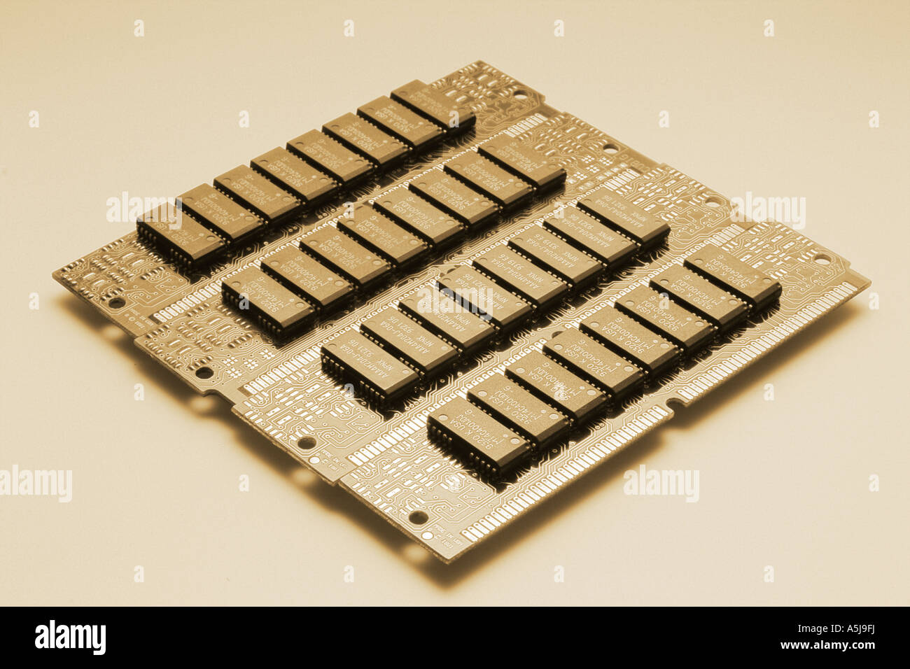 Computer Memory Chips Stock Photo - Alamy