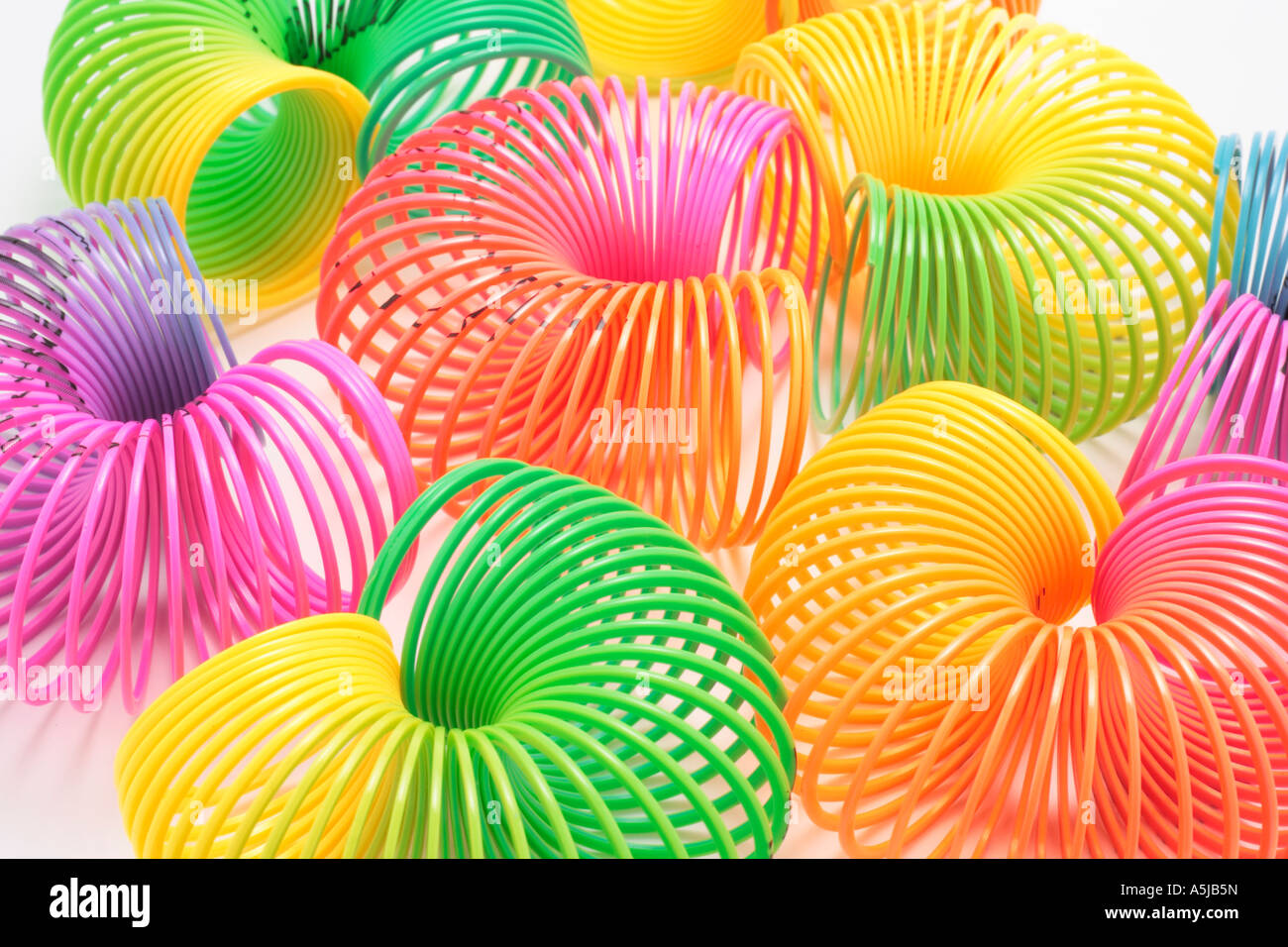 Coil Spring Toys Stock Photo - Alamy