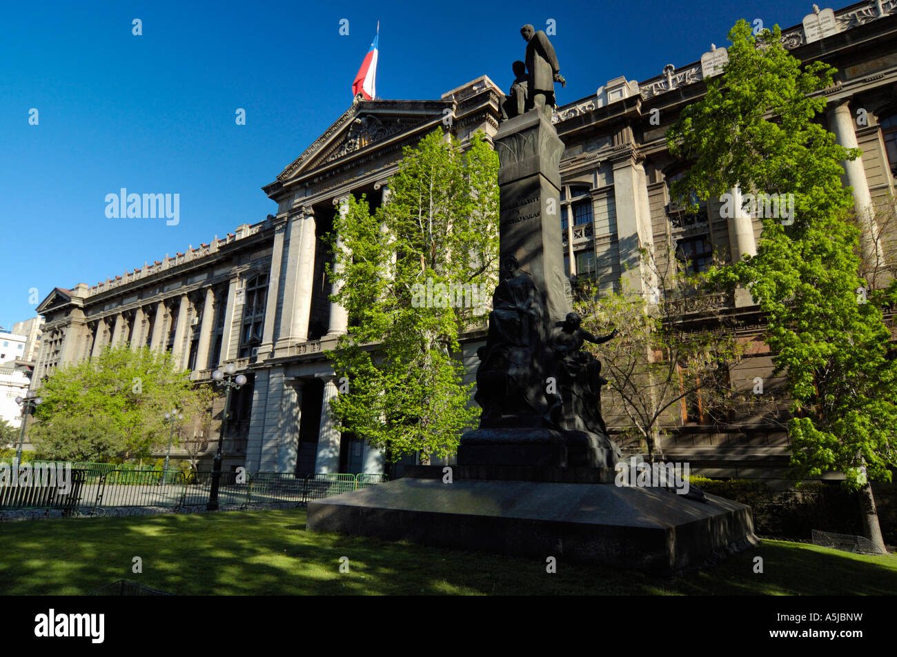 Chile Ministry of Foreign Affairs building Santiago Chile Stock Photo ...