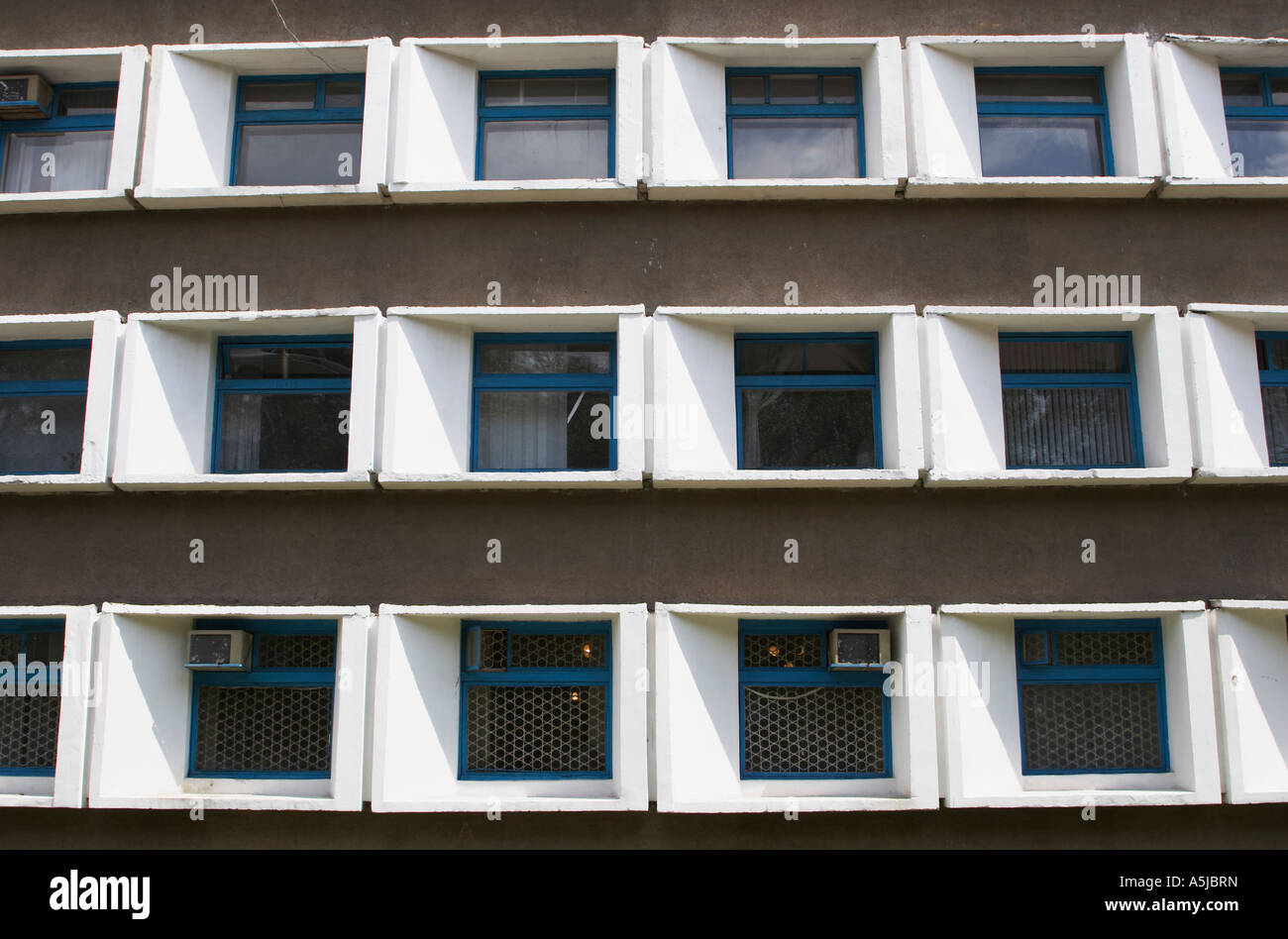 Abstract Of Communist Style Building Stock Photo - Alamy