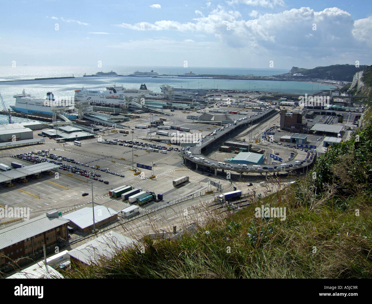 The port of Dover, Kent, UK Stock Photo - Alamy