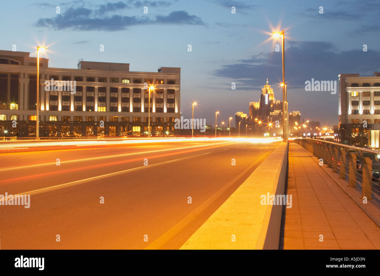 Traffic crossing in central astana hi-res stock photography and images ...