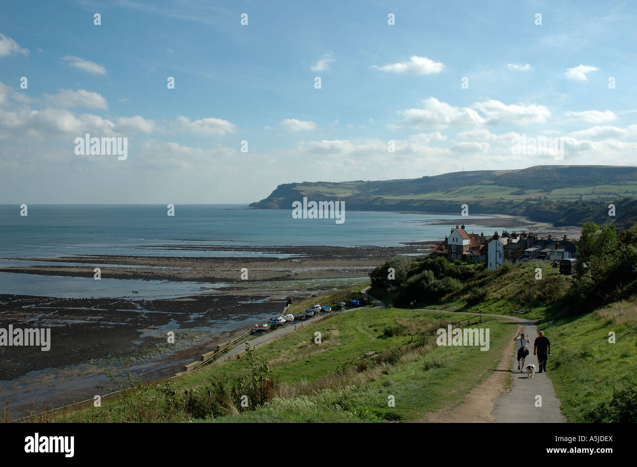 Robin Hood's Bay North Yorkshire Stock Photo - Alamy