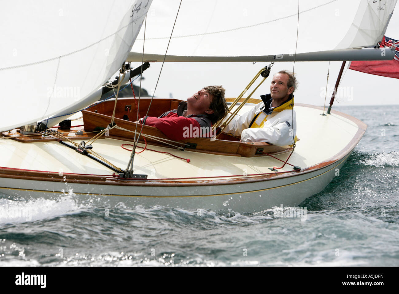 Sunbeam yacht sunbeam sailing hi-res stock photography and images - Alamy