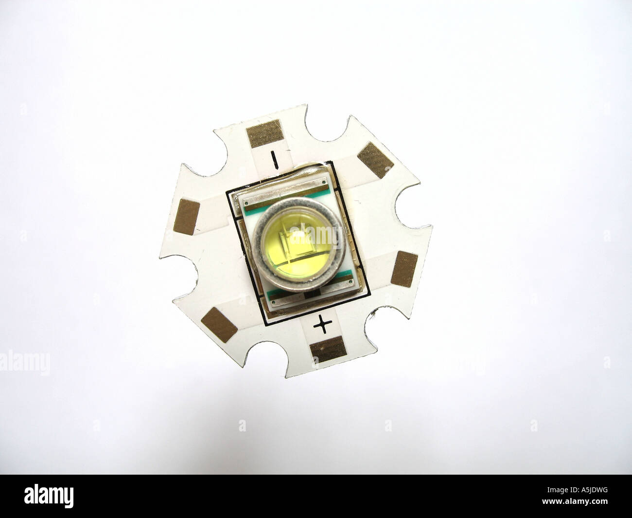 The latest generation of high-powered LED devices from Cree Stock Photo ...