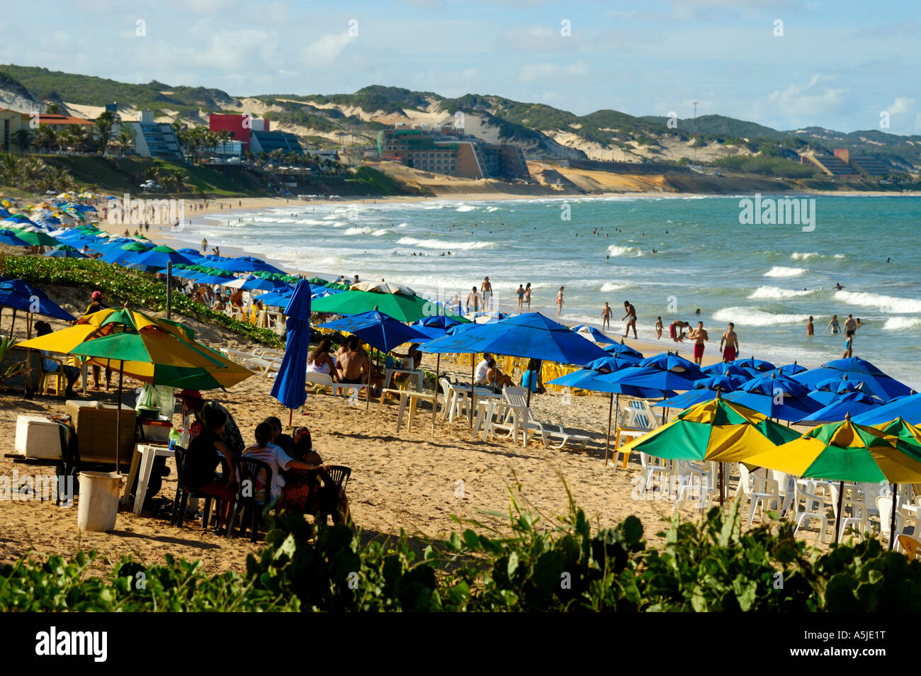 Ponta Negra beach Natal Rio Grande do Norte northeastern Brazil Stock ...