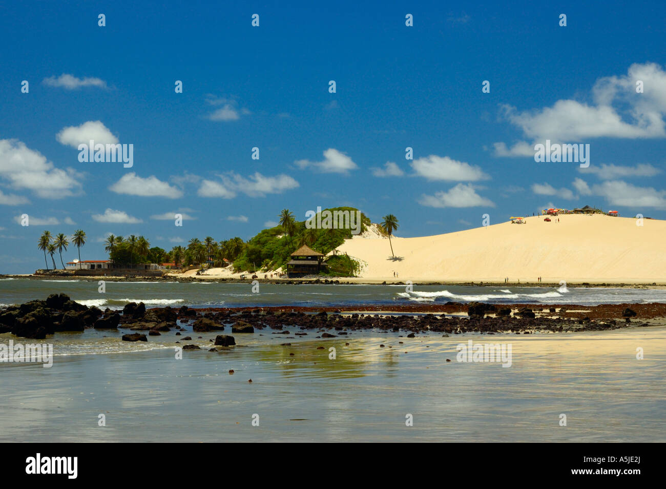 Genipabu beach Natal Rio Grande do Norte Brazil Stock Photo - Alamy