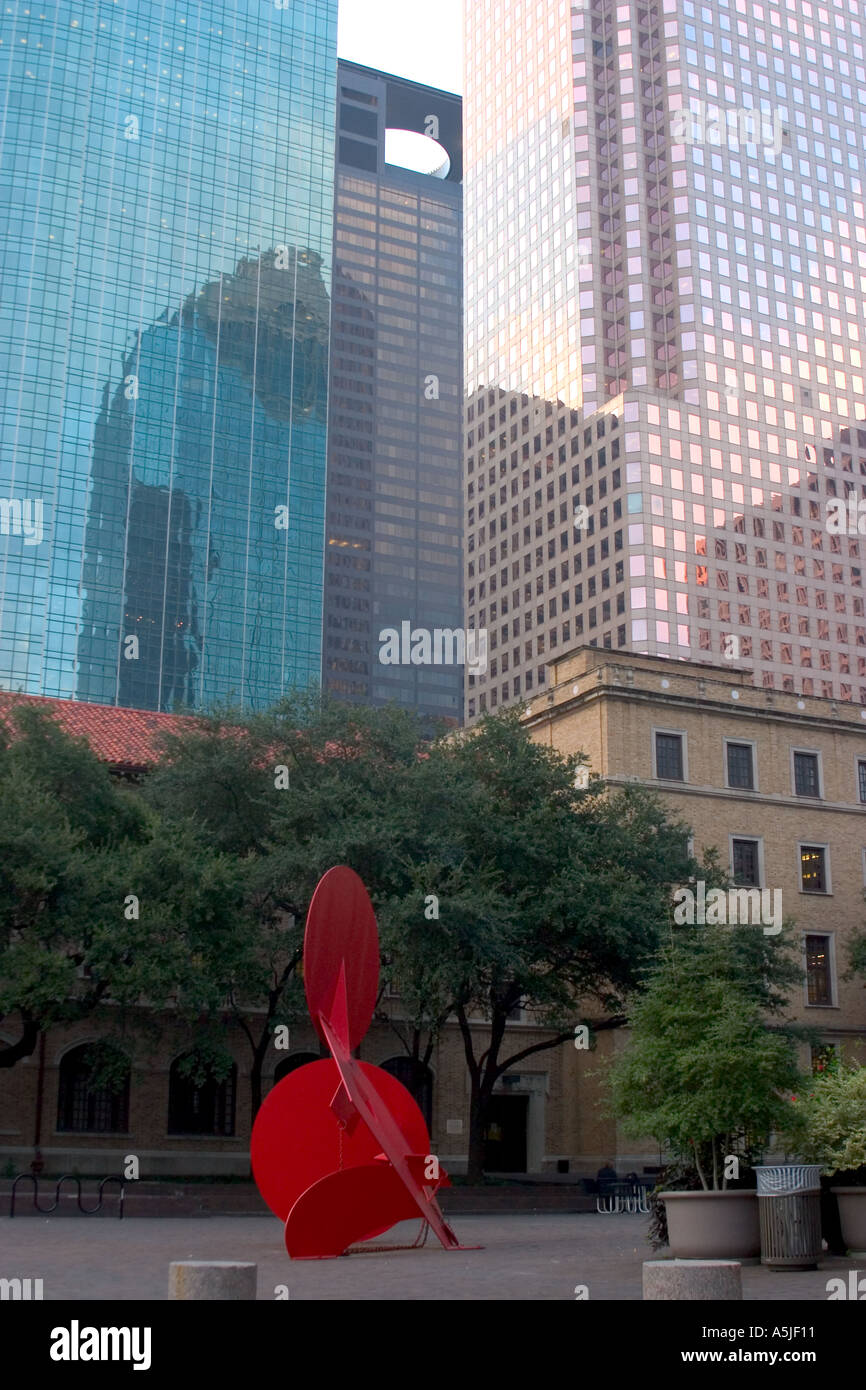 Claus Oldenburg Geometric Mouse X as seen in front of the Houston ...