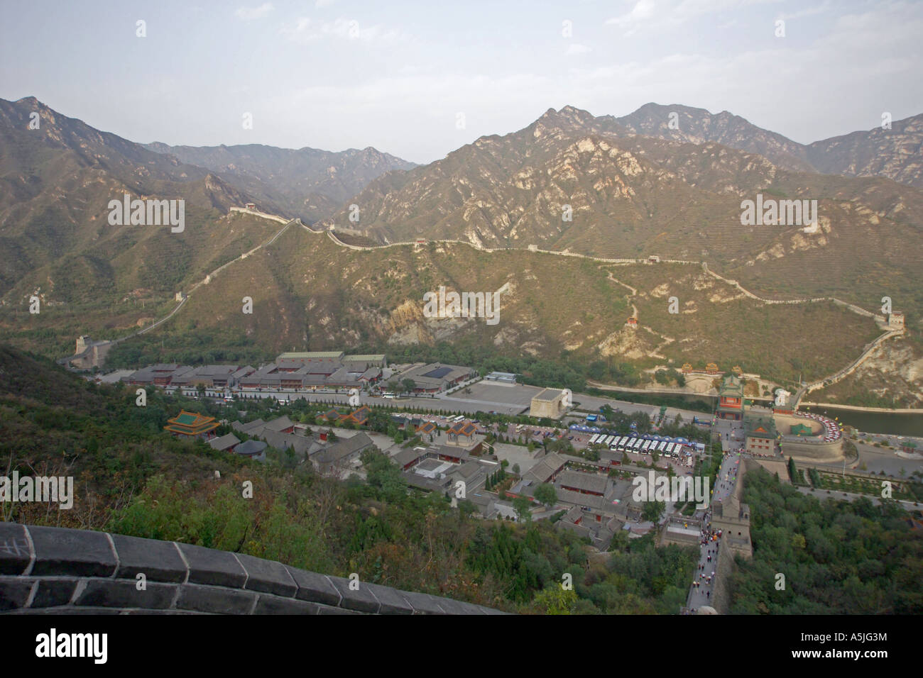 the Great Wall of China compound at Xingshu Stock Photo - Alamy