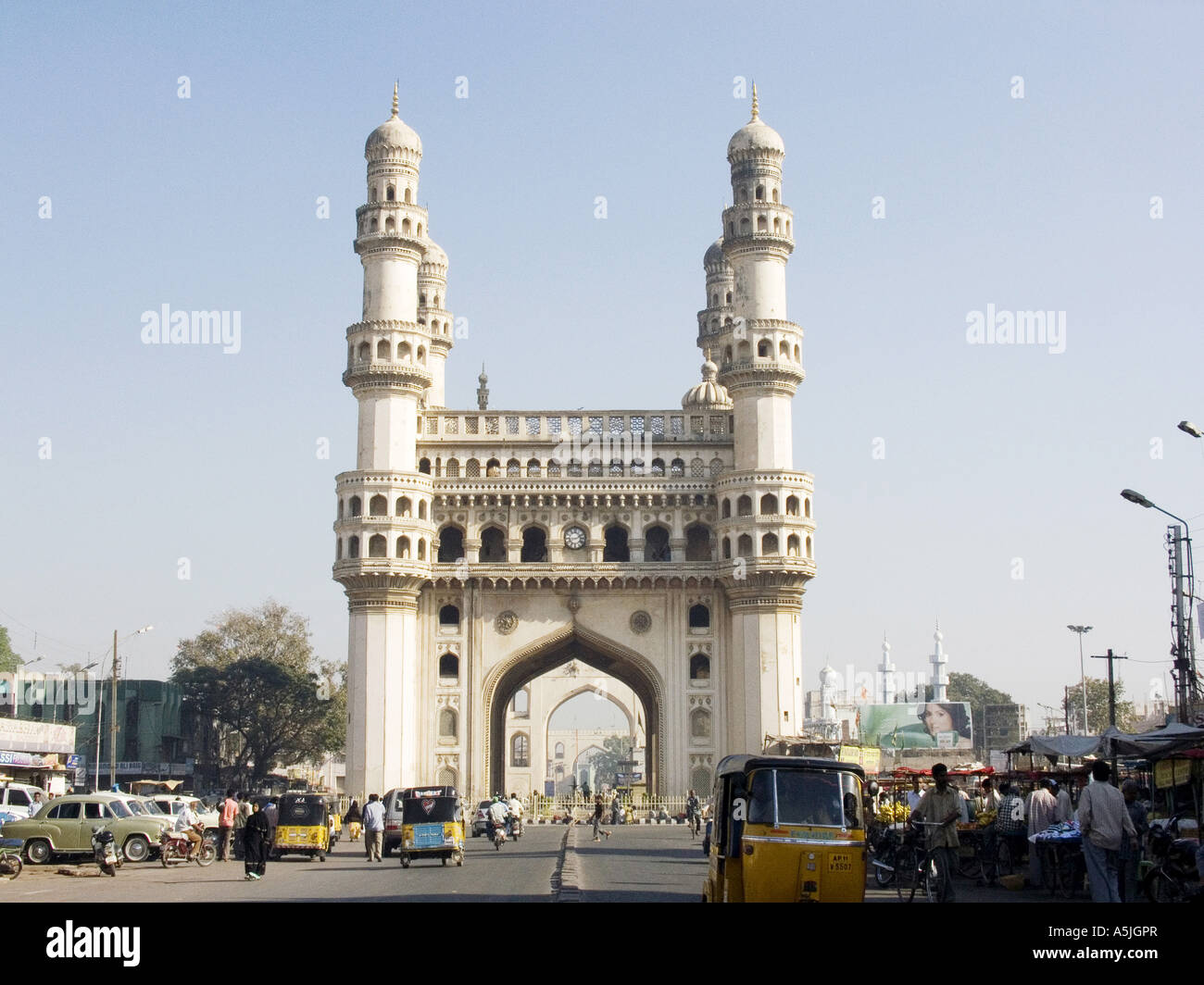 Charminar monument Hyderabad Andhra Pradesh India Stock Photo - Alamy