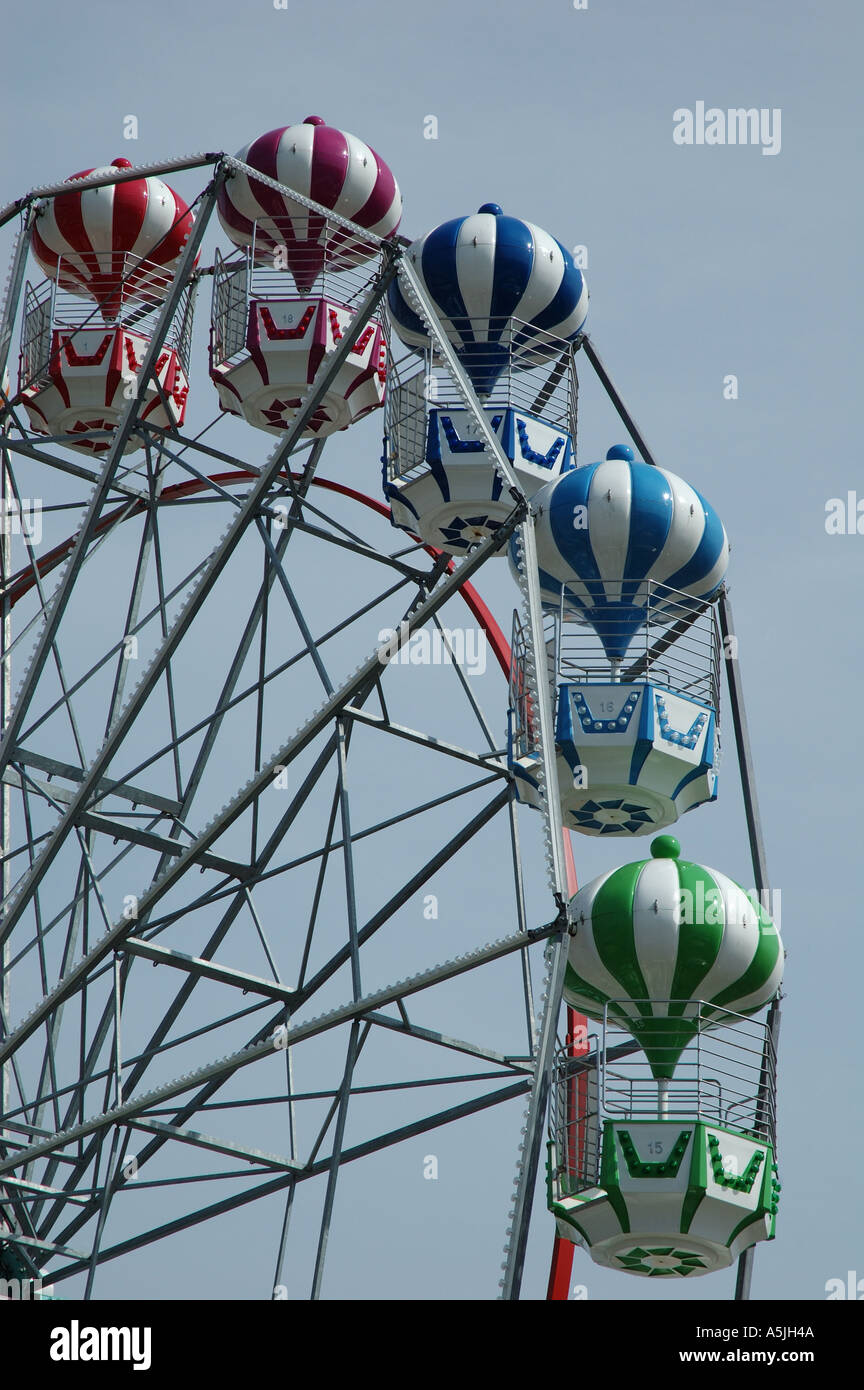 Big wheel, Skegness, Lincolnshire, England, Uk Stock Photo - Alamy