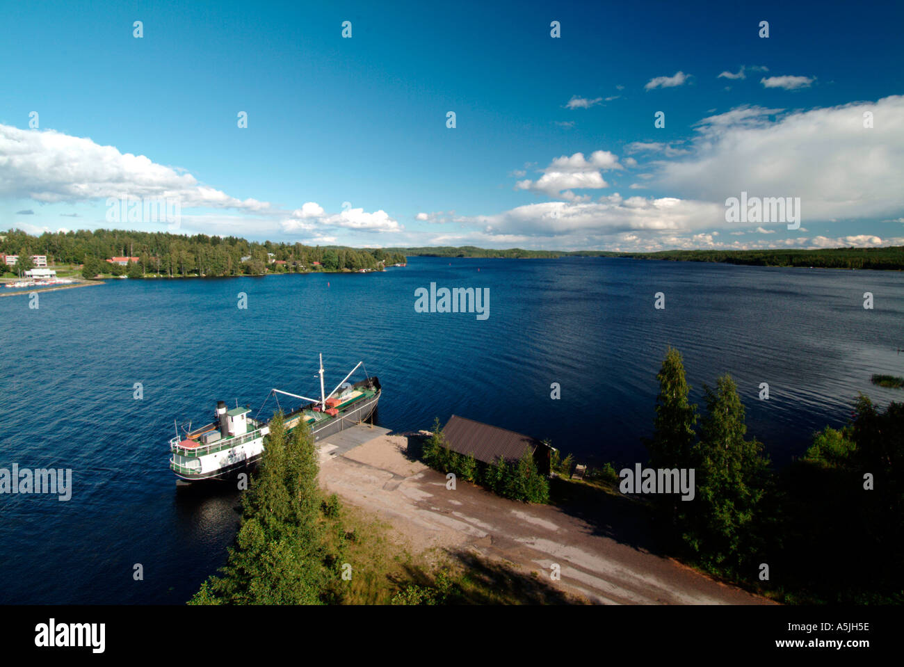 lake Saimaa in Puumala Finland Stock Photo - Alamy