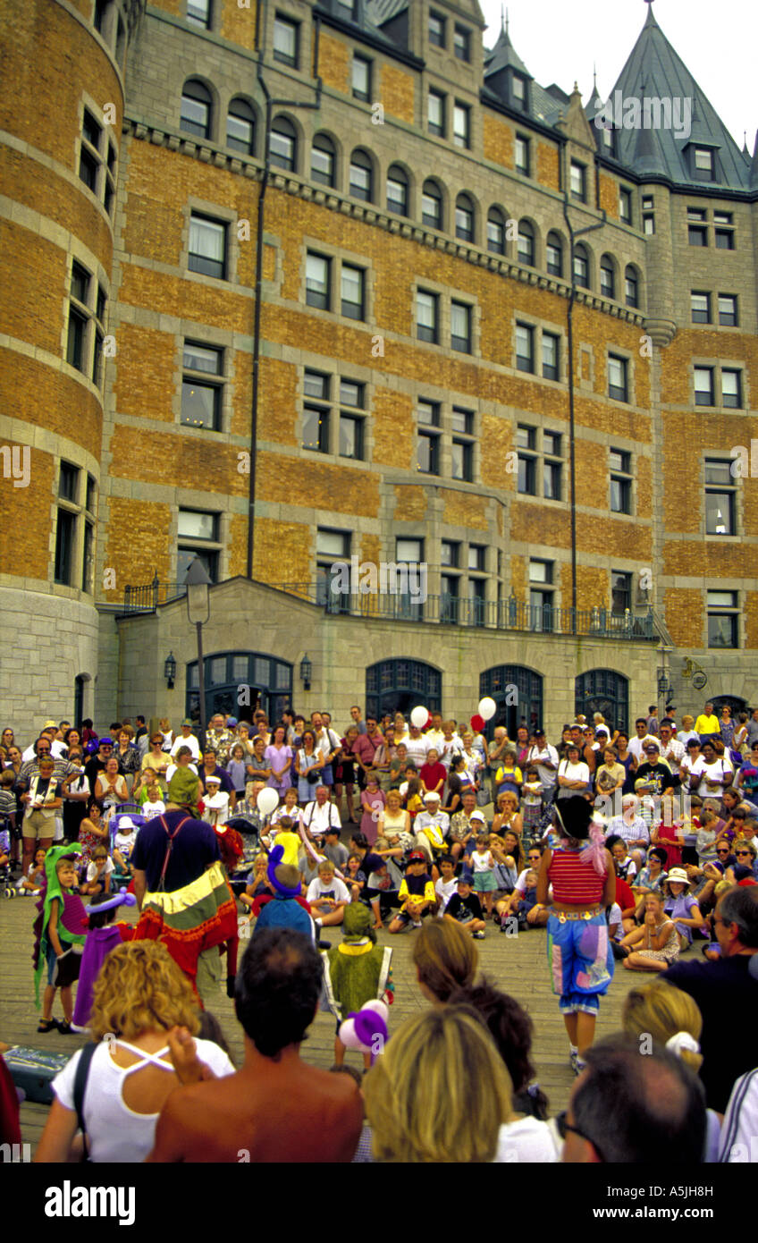 Music Festival, Old Quebec City, Canada Stock Photo - Alamy