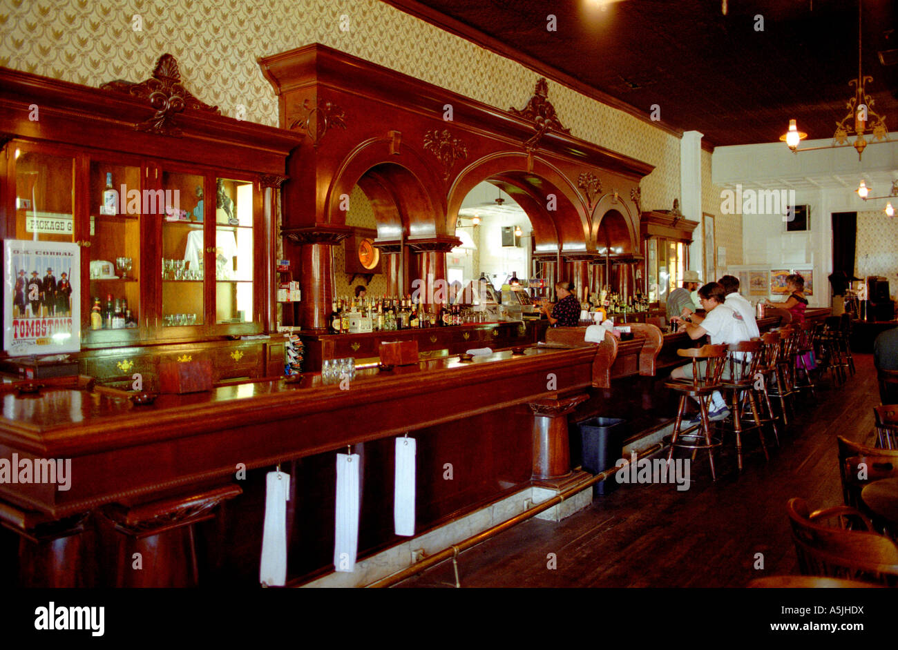 The Crystal Palace Saloon, Tombstone, Arizona, USA Stock Photo - Alamy