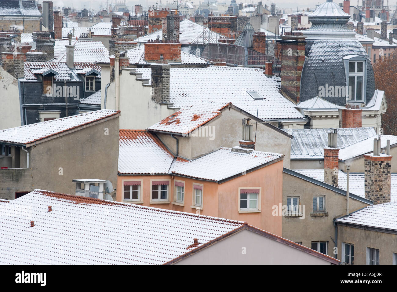 Rooftops in lyon hi-res stock photography and images - Alamy