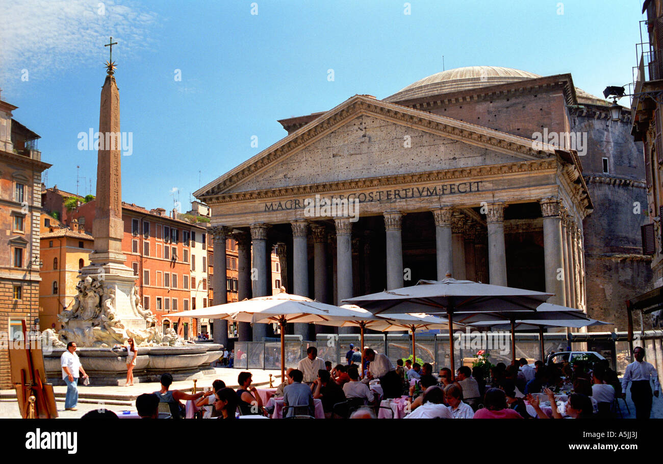 The Pantheon, Piazza della Rotunda, Rome, Italy Stock Photo - Alamy