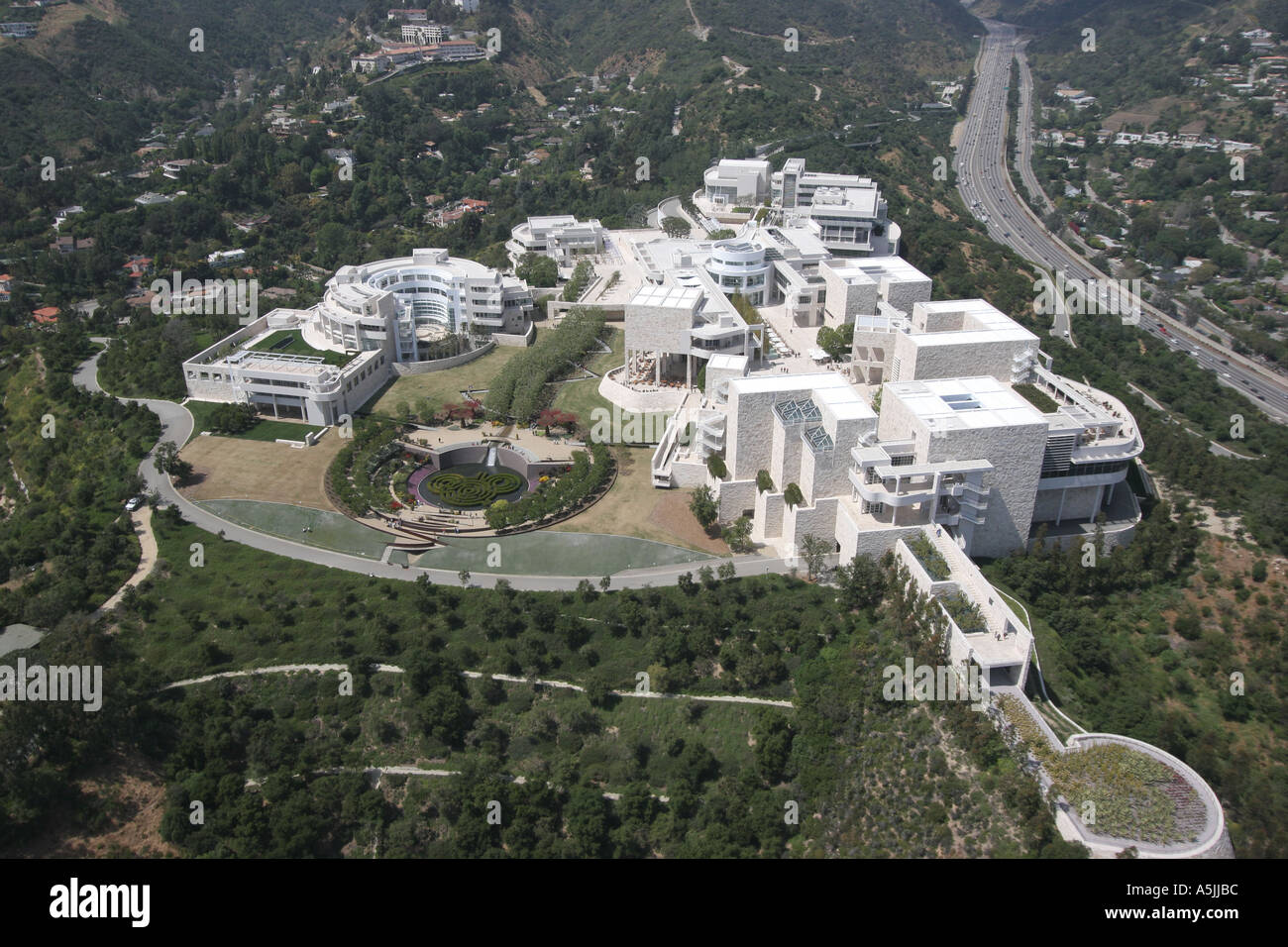 Getty museum aerial hi-res stock photography and images - Alamy