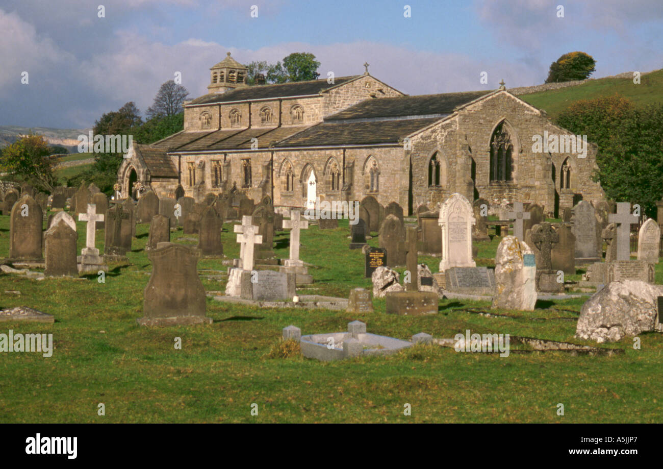 Linton Church, Wharfedale, Yorkshire Dales National Park, North ...