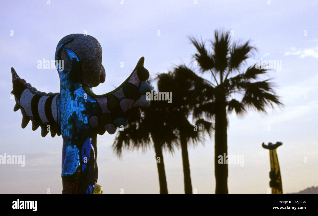 Statues Promenade des Anglais Nice Cote D Azur France Stock Photo - Alamy