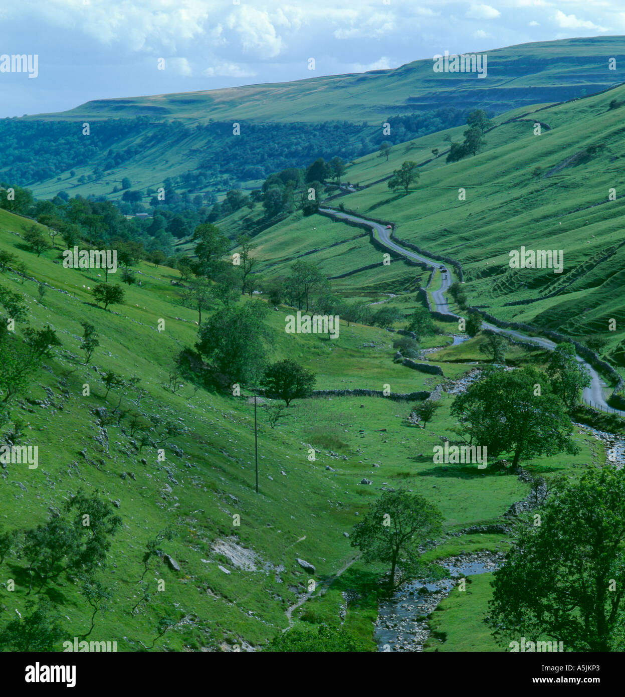 V Shaped Valley In England