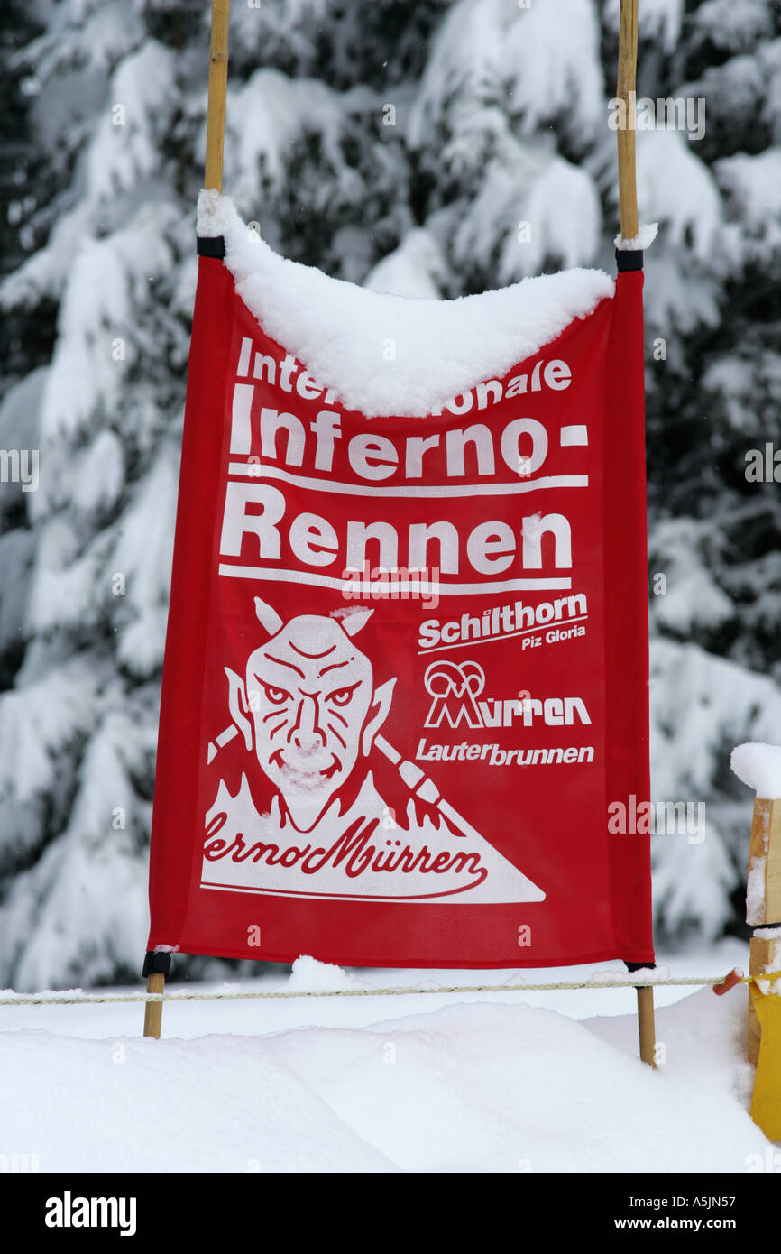 Ski race murren hi-res stock photography and images - Alamy