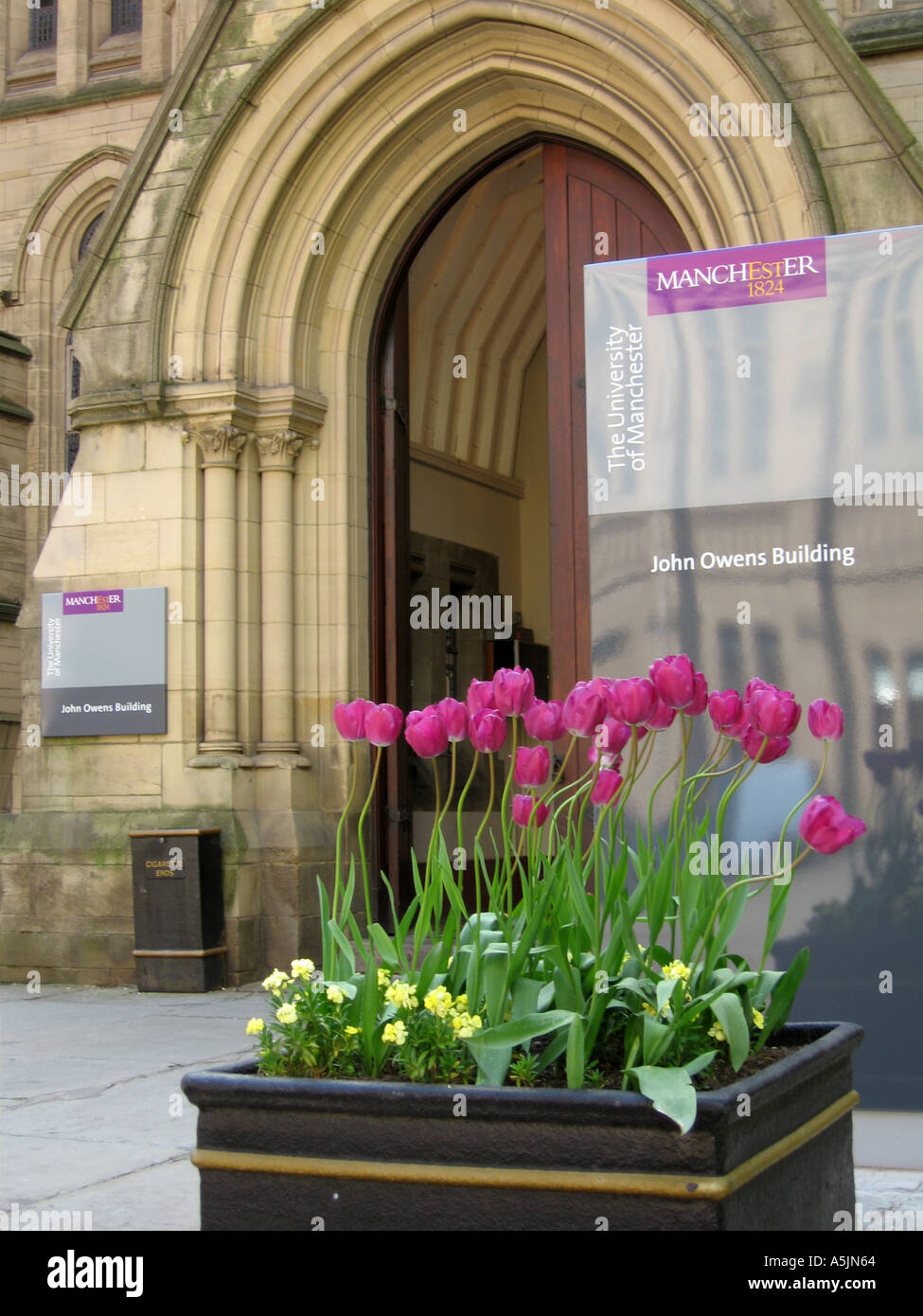 John Owens Building Oxford Road The University of Manchester UK Stock ...