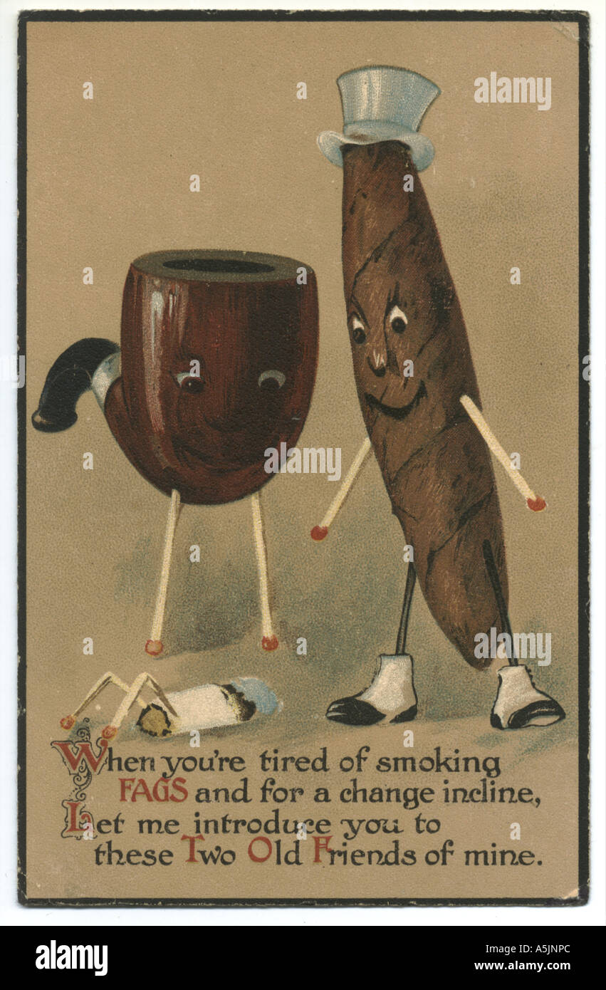 Comic Cigar Smoking High Resolution Stock Photography and Images - Alamy