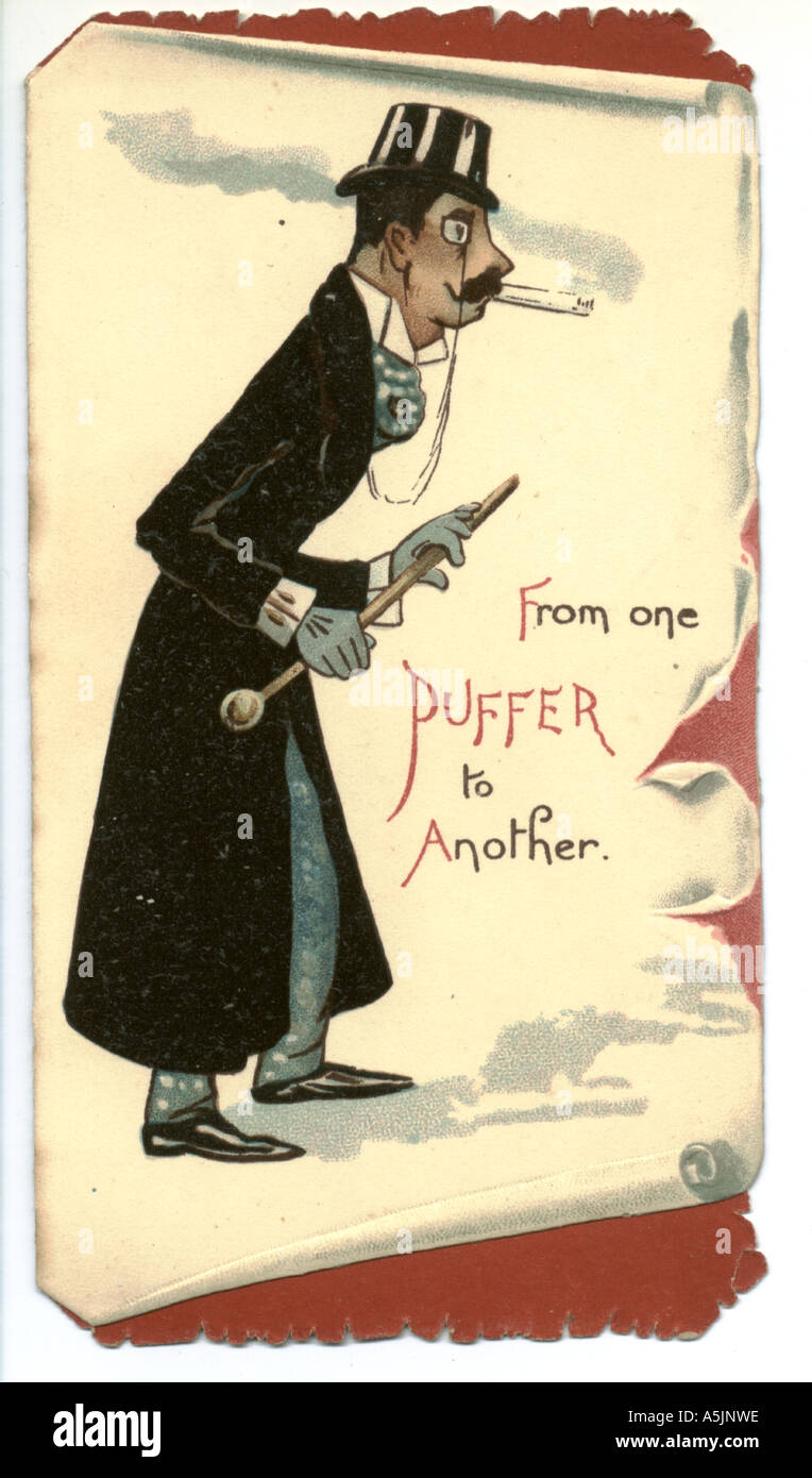 Victorian comic christmas card hi-res stock photography and images - Alamy