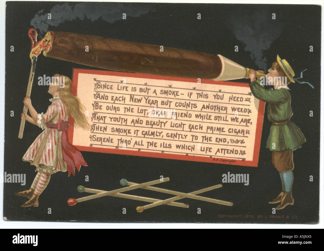 Louis prang card hi-res stock photography and images - Alamy